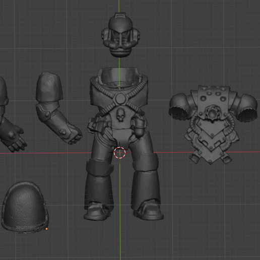 👴 FWORLD OLD GEN4 POWER ARMOR・ 3D File for 3D printing・Cults