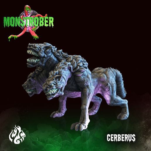 🎲 Cerberus・Archivo 3D para ・Cults