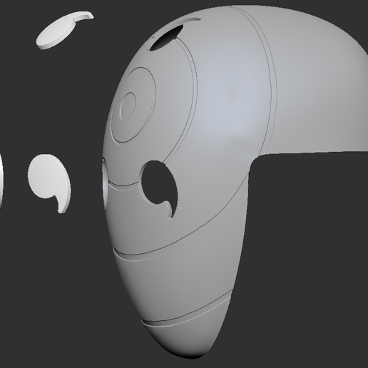 🎲 Obito Rinnegan mask・ OBJ File for 3D printing・Cults