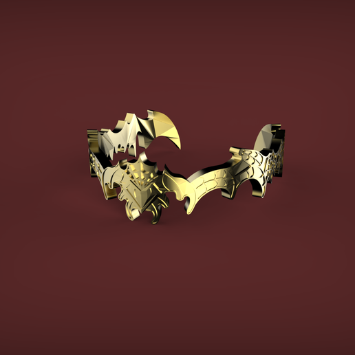 👑 Draculaura's 13 Wishes Tiara Crown・ STL File for 3D printing・Cults