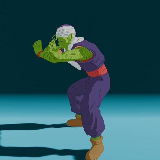 STL file Piccolo Dragon Ball Low Poly 🐉 (OBJ)・3D printing idea to ...