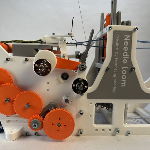 Fully automatic 3D printed needle loom - Cults3D 3D Model | 3Drop
