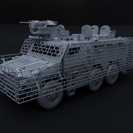  French VBMR Griffon Sanitaire 3D File For 3D Printing Cults