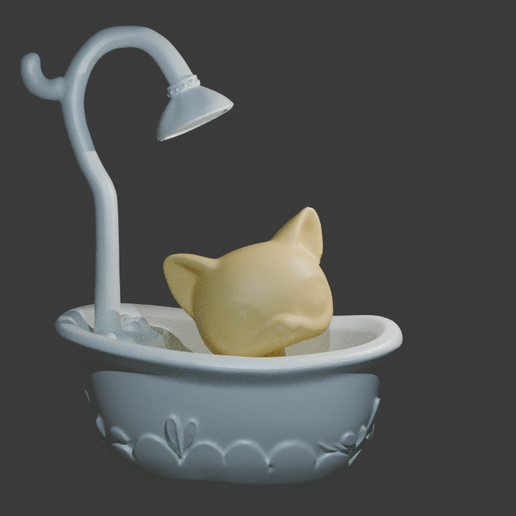 🛀 Littlest Pet Shop Bath LPS・ STL File for 3D printing・Cults