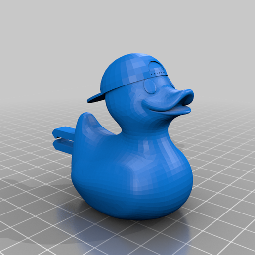 🚗 Gangsta ducky for car AC grill・Free 3D File for ・Cults