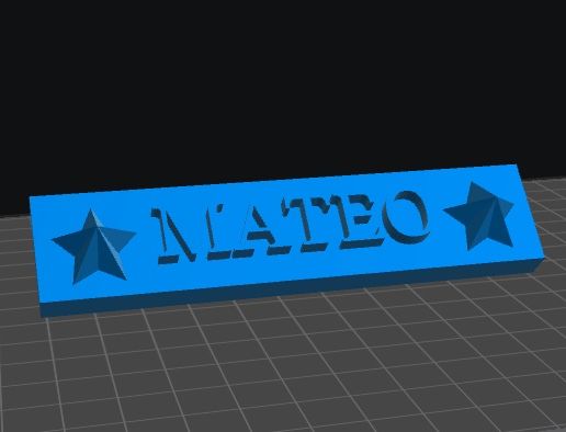 Archivo 3D Mateo Nameplate 👾 ・Modelo imprimible en 3D para descargar・Cults