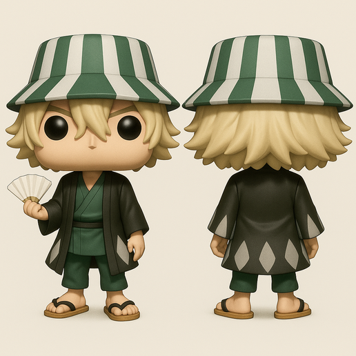💬 Funko Bleach - Urahara Kisuke・ 3D File for 3D printing・Cults