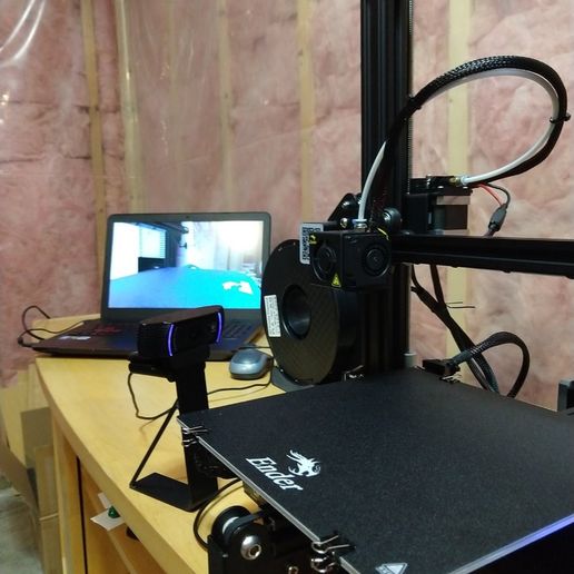 3D-Datei Simple Webcam Stand kostenlos・3D-druckbares Design zum herunterladen・Cults