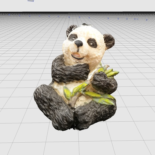 🐼 Panda - Textured・Free 3D File for ・Cults