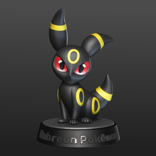 🐉 Umbreon pokémon・ STL File for 3D printing・Cults