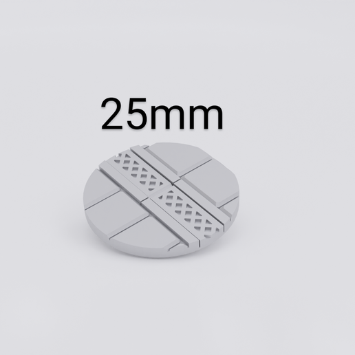 🎲 BASING BUNDLE: circular and rectangular 6-8mm wargaming base combined ...