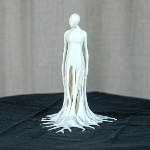 Free STL file Melting Man Sculpture – A Surreal Statement Piece 🫠 ・3D ...