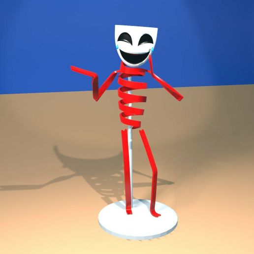 🎪 Gangle comedy mask - The Amazing Digital Circus (toy printable)・ STL ...
