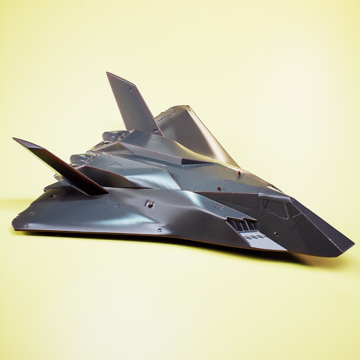 ️ F117 - Lockheed 117 nighthawk - Lockheed 117 nighthawk・ STL File for ...