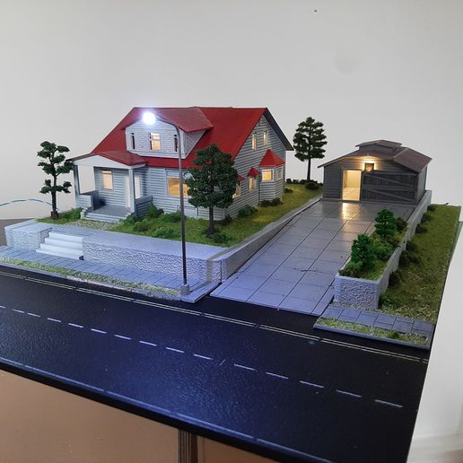 🏠 Toretto house & garage・ STL File for 3D printing・Cults