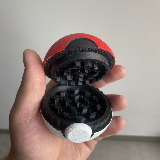 🐉 POKEMON POKEGRIND TOBACCO GRINDER・ 3D File for 3D printing・Cults
