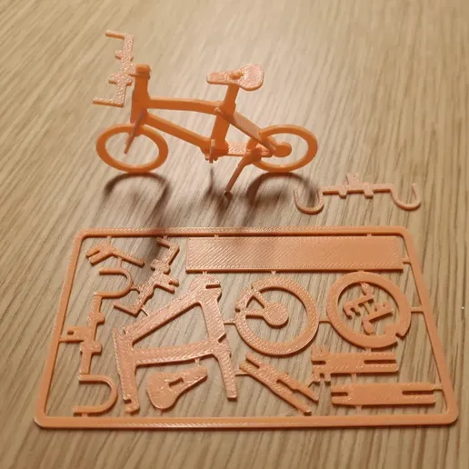 🚲 Bike Kit Card – Mini Bicycle Assembly 3D Printed Model Kit・ STL File ...