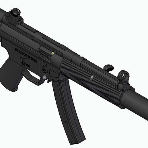 🔫 Airsoft MP5 SD5/SD6 Vers. 0.9・ 3D File for 3D printing・Cults