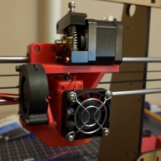 Free 3D file Anet A8 Prusa I3 E3d V6 Upgrade Direct Drive Mount with ...