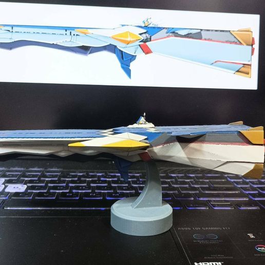 🎨 Macross Battle 7 (1/4000 SCALE)・3D Print with the Phrozen Sonic ...