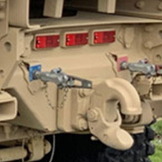 🚚 1/35 Modern US Truck Air Brake Connector/Glad Hands・ STL File for 3D ...