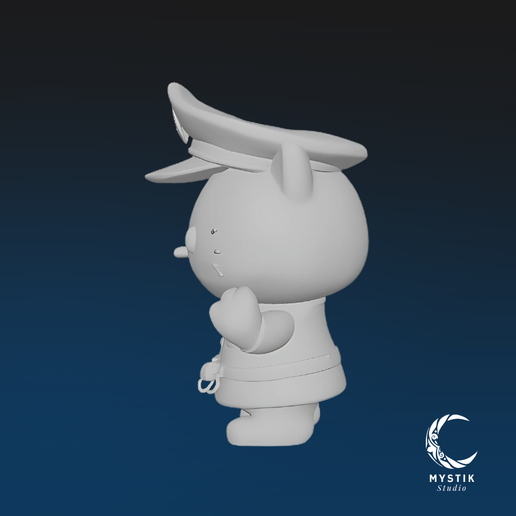 Hello Kitty Police - The Cutest Cat in Official Version 👮‍♀️🚓・ STL File ...