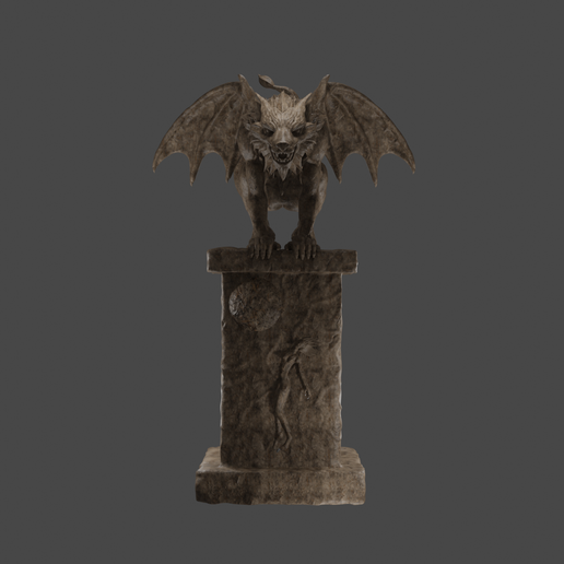 STL file Werewolf Gargoyle Gargola Lobuna 🐺 ・Model to download and 3D ...