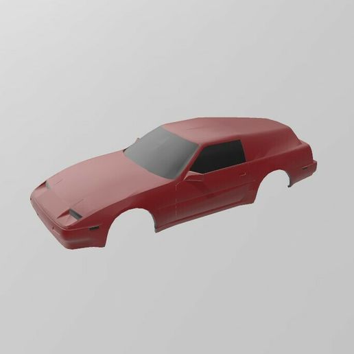 🎨 NISSAN 300ZX Z31 WAGON (1980'S) 1:24 & 1:25 SCALE・ OBJ File for ・Cults