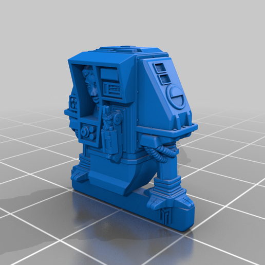 🏃 Silent Running Robot / Droid Cheryl ! - 28mm Wargames Mini・Free 3D ...