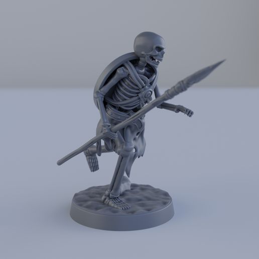 💀 undead skeleton army・ STL File for ・Cults
