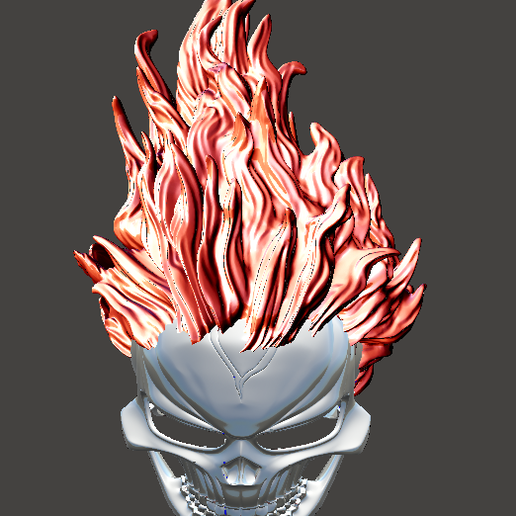 👻 Ghost Rider Helmet File for 3d Printing STL + Arduino Code for the ...