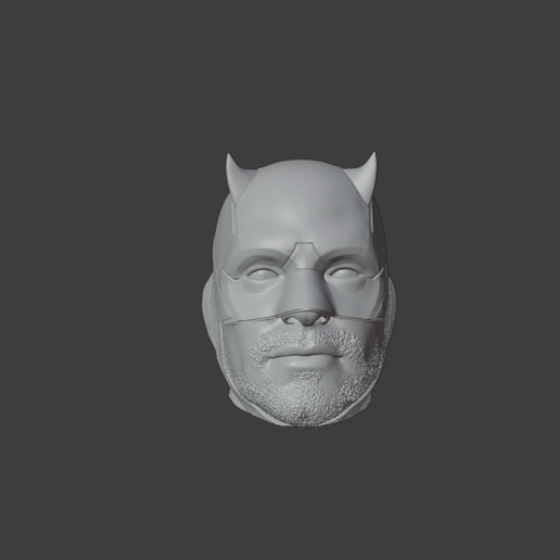🥵 DareDevil 1/6 Mask Mask Head Head, Daredevil Series,Matt Murdock ...