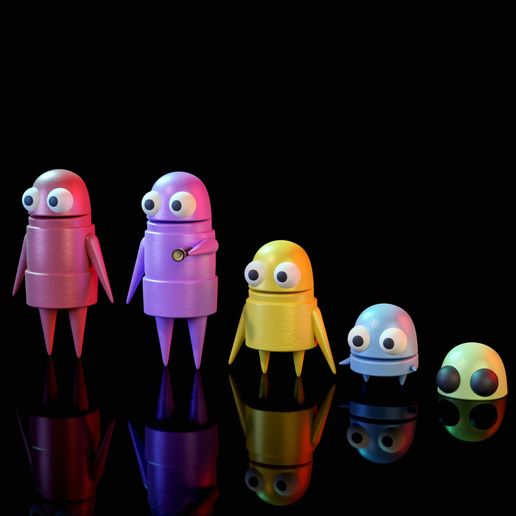 🤖 Collector Robot (simple) - R.E.P.O.・ 3D File for 3D printing・Cults