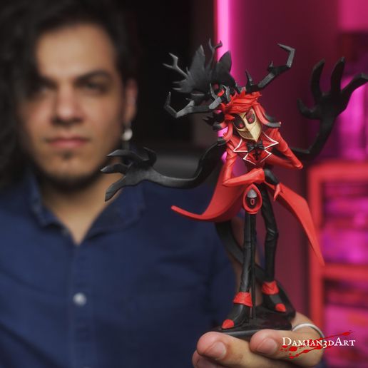 🏨 Alastor Hazbin Hotel STL 3D model・ STL File for 3D printing・Cults