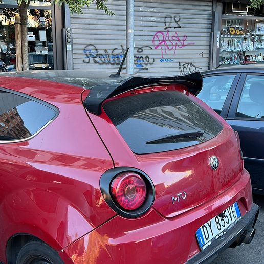 Archivo STL Alfa Romeo Mito Spoiler GTAM 💭 ・Modelo para descargar y ...