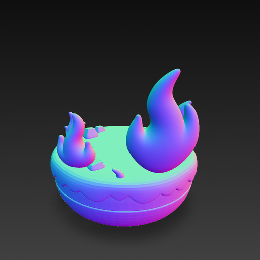 🐉 Fire-based Pokemon・ STL File for 3D printing・Cults
