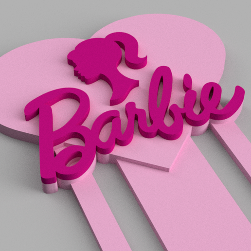 Free STL file Barbie Heart Bookmarks 💜 ・3D print design to download・Cults