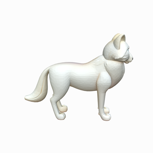 STL file arctic wolf 🐺 ・3D print design to download・Cults