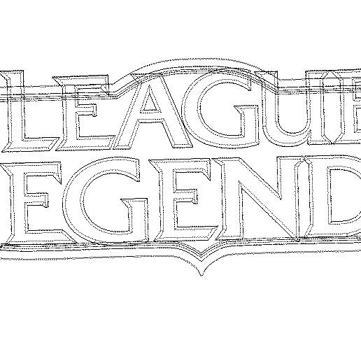 STL file League of Legends Logo 🎲 ・3D printer model to download・Cults