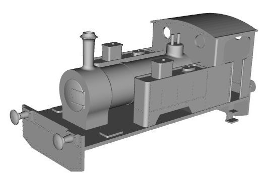 🛤️ Corringham Light Railway Kerr Stuart Waterloo class loco 0-4-2 ...