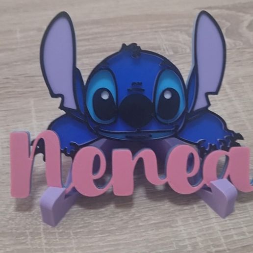 🧒 Decorative Stich.・ STL File for 3D printing・Cults