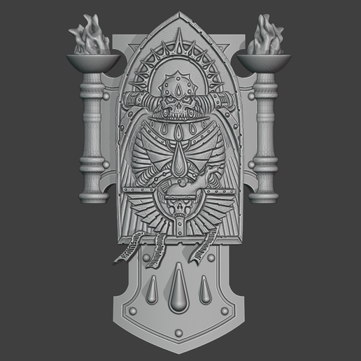 🩸 Angels of Blood Shields NEW・ STL File for 3D printing・Cults