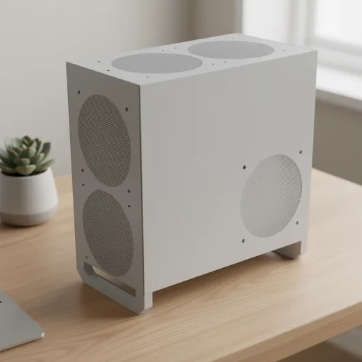 💻 The smallest Micro ATX With GPU 3D Printed Case!・ 3MF File for 3D ...