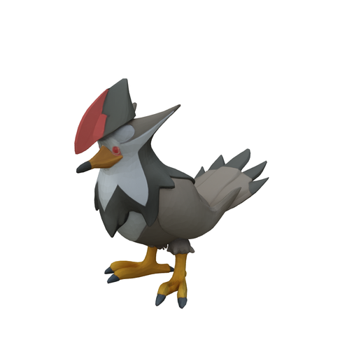 🐉 staraptor pokemon・ STL File for 3D printing・Cults