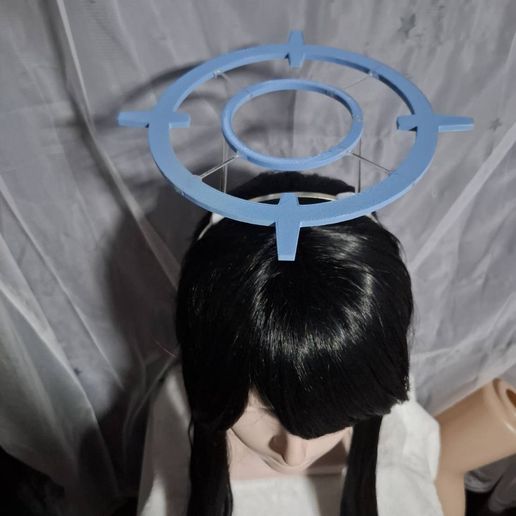 STL file Blue Archive Halo : Shiroko Cosplay 😇 ・3D printable model to ...