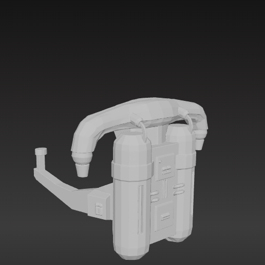 🎨 GTA SAN ANDREAS JETPACK FAN ART・ STL File for 3D printing・Cults