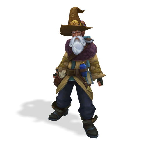 STL file Ryze Whitebeard League of Legends 3D print model 🦸 ・Model to ...