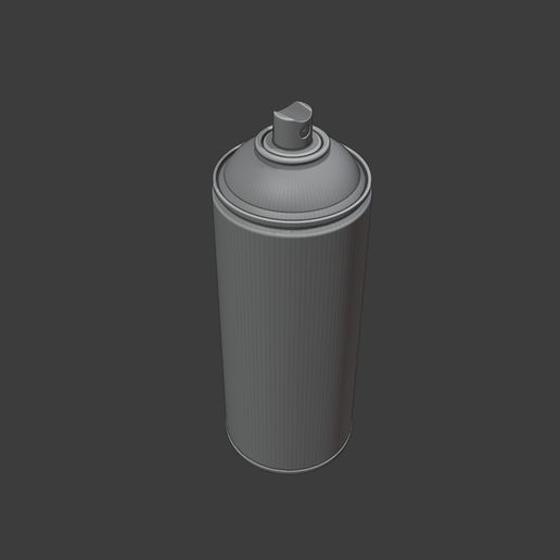 arquivo STL Bote de pintura en spray de 400 ml - Bote de pintura en ...