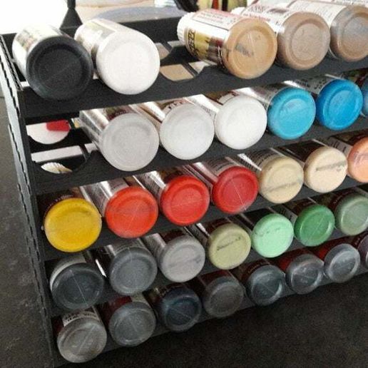 🎨 Stackable army painter paint rack・Free STL File for ・Cults