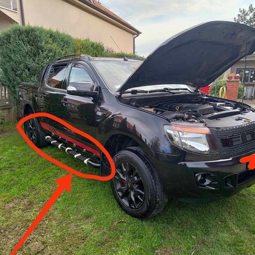 arquivo STL Ford Ranger side steps 🚙 ・design para impressão 3D para ...